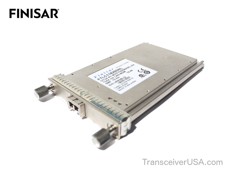 II-VI Finisar FTLC1183RDNL 100G CFP Optical Network Transceiver ...