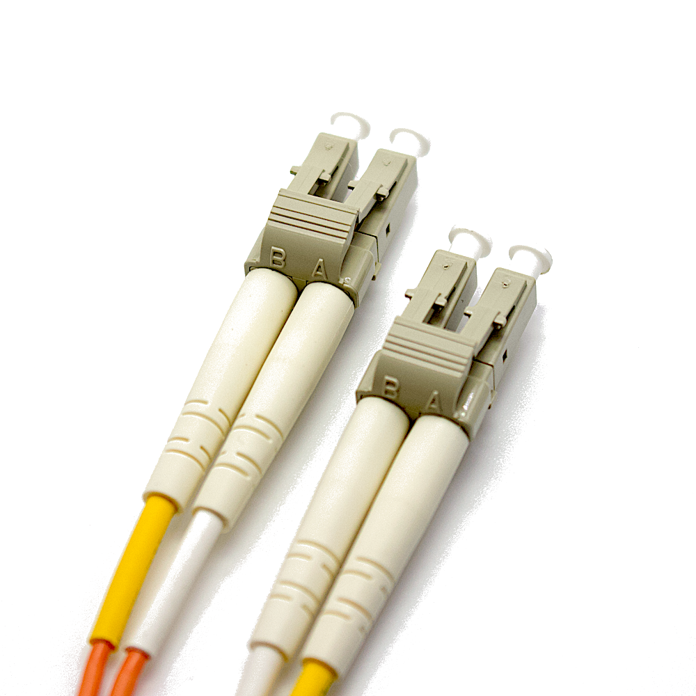 Fiber Optic Patch Cable Singlemode LC/LC Duplex 2m — Transceiver USA